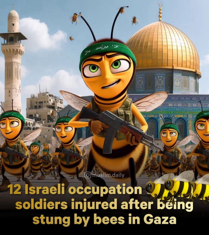 The bees are with us 😂 - 9GAG
