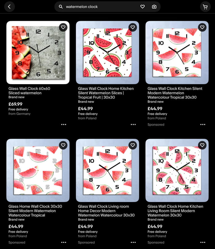 If only watermelons were somehow shaped like a clock… - 9GAG