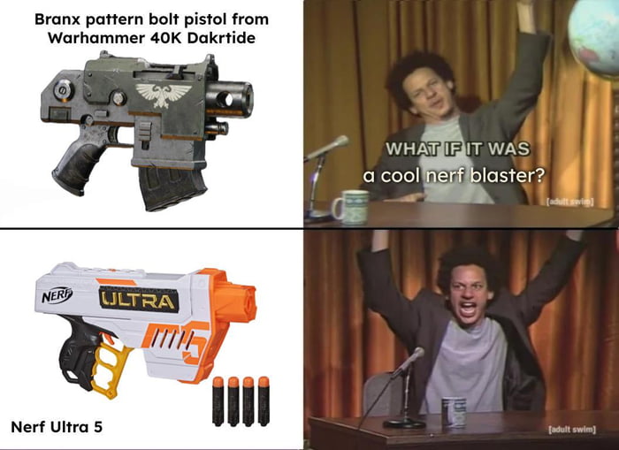 Nerf bolt pistol! - 9GAG