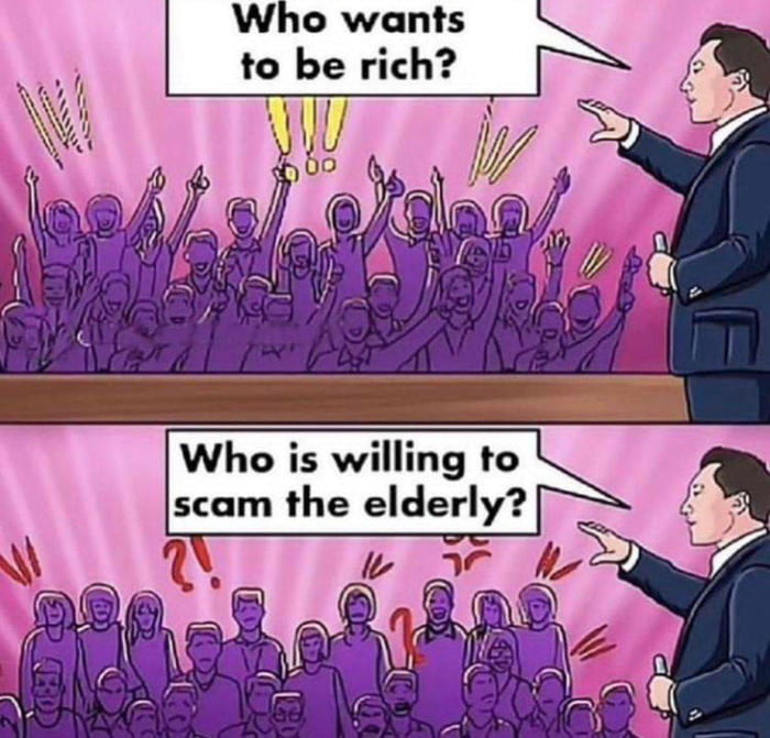 Who wants to be rich? - 9GAG