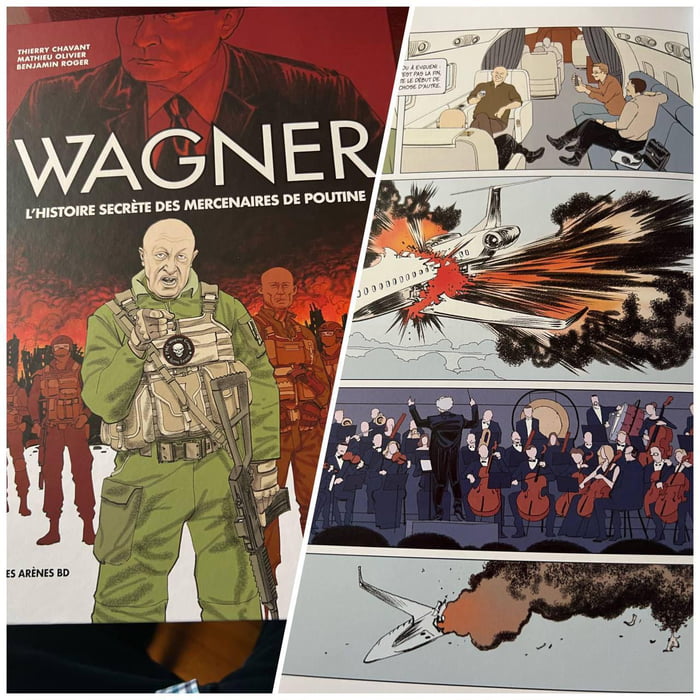 There is a French comic book about Prygozhin’ Wagner group, its history and atrocities - 9GAG