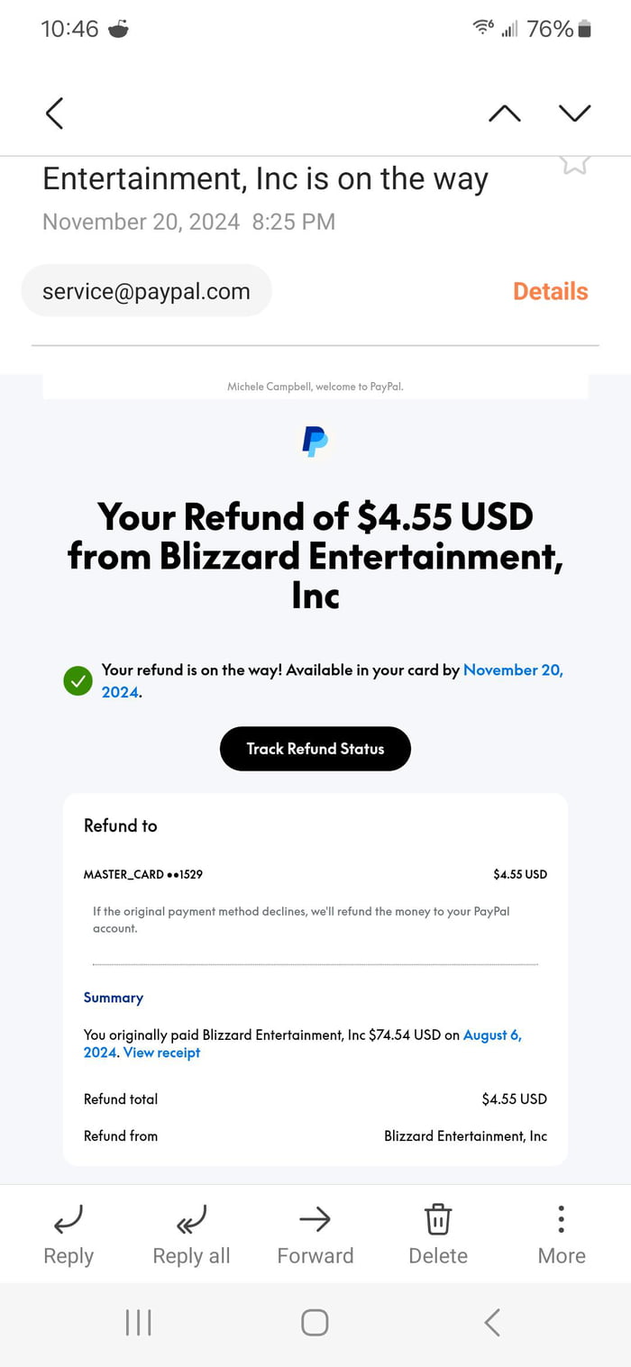 Any one get random money from Blizzard? - 9GAG