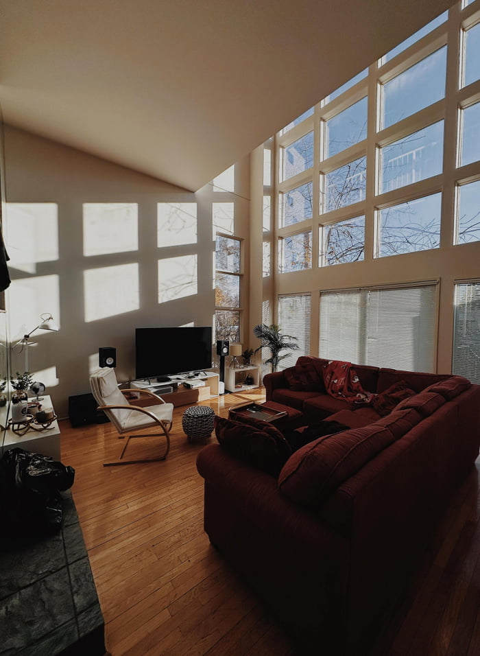 2 weeks in, barely have anything set up but the morning sun was too ...