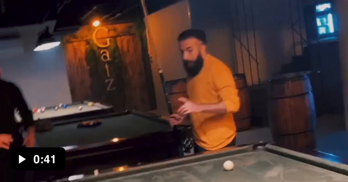 An invisible billiard ball?! - 9GAG