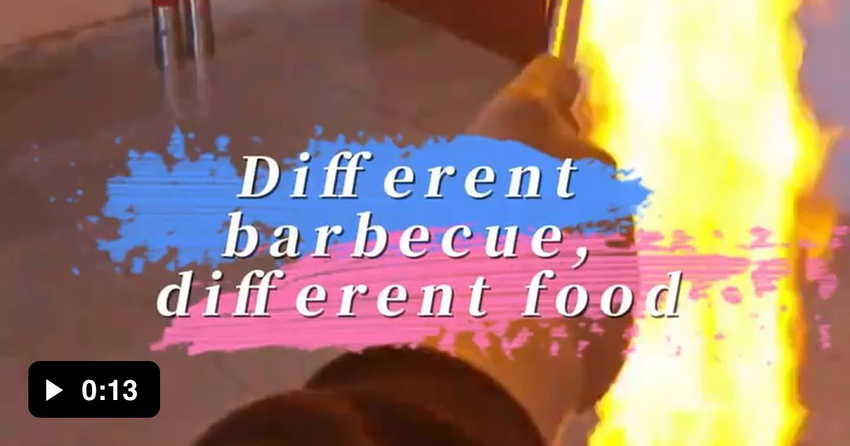 Bald Qiang from the cartoon is here to barbecue - 9GAG