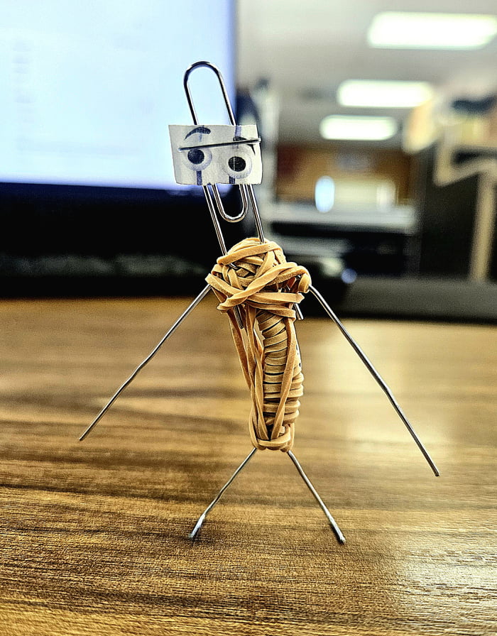 Bored at work, so I gave Clippy a body - 9GAG