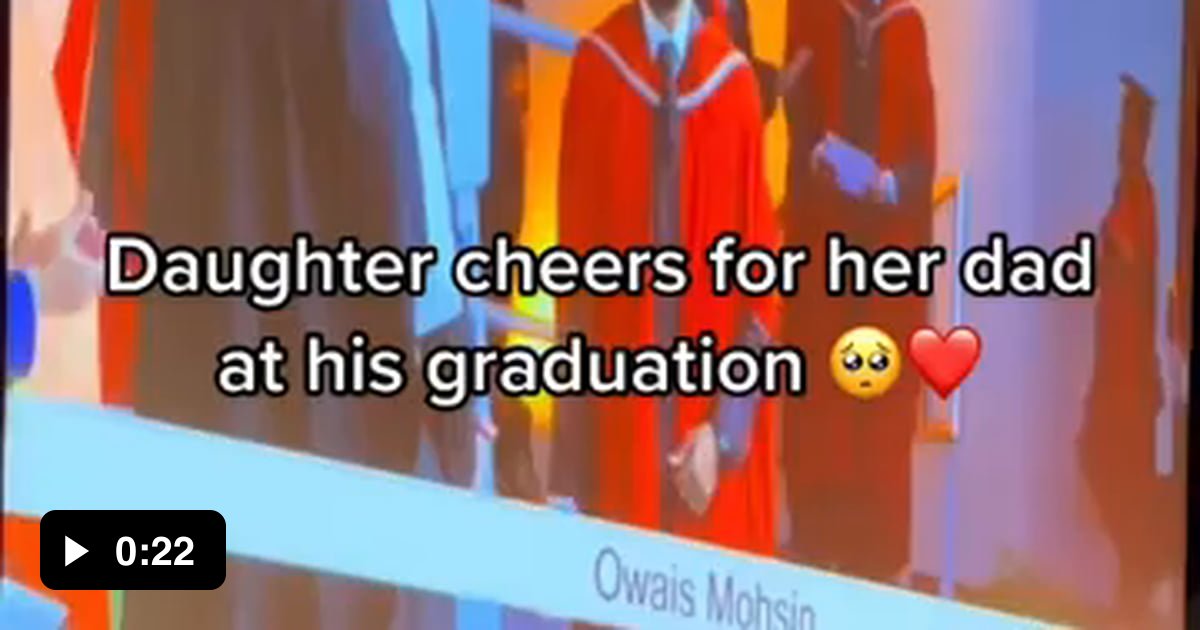 The cutest graduation ceremony of all time 🥺 ️ - 9GAG