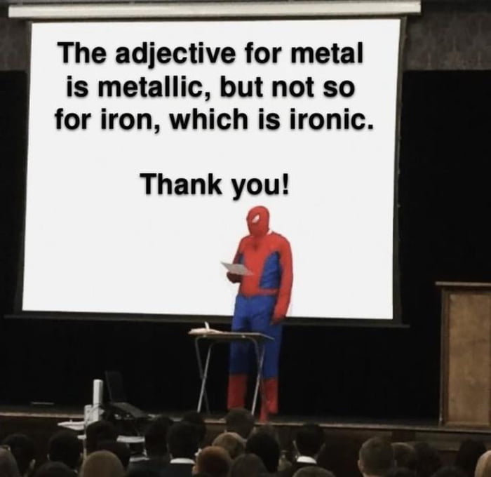 Irony of iron - 9GAG