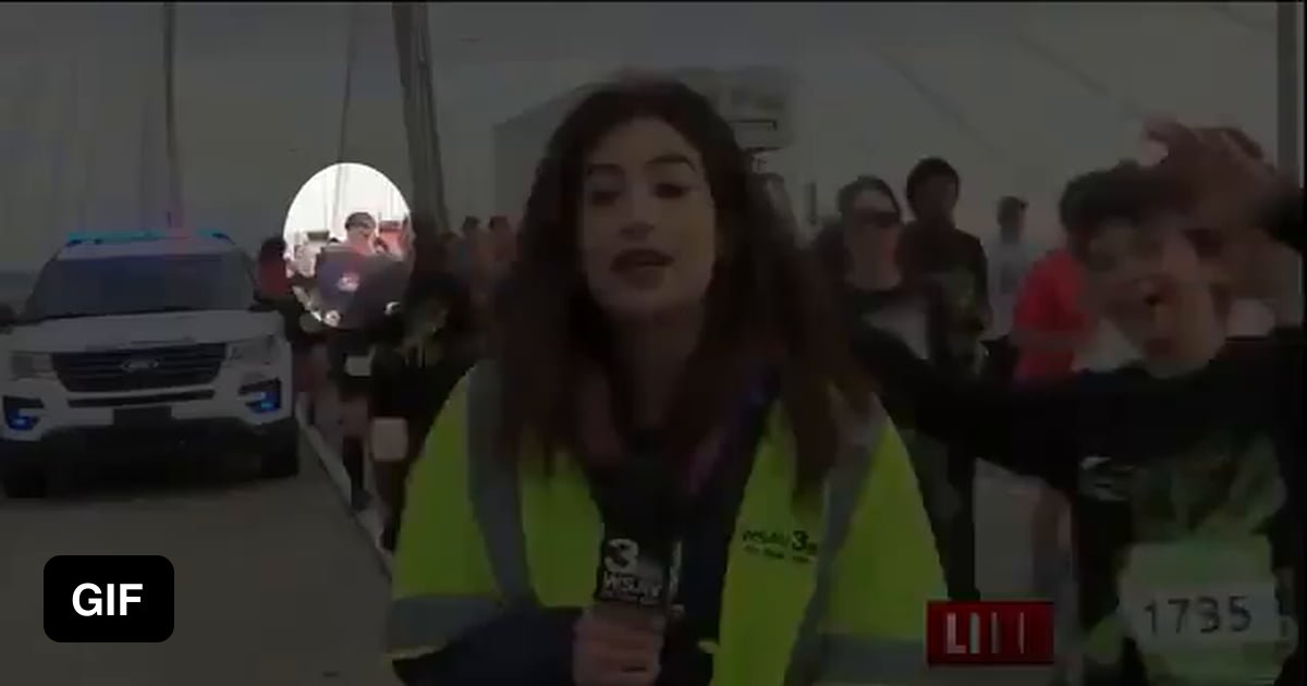 This Is Alex Bozarjian A Reporter Doing A News Report On A 10km 6 2mi