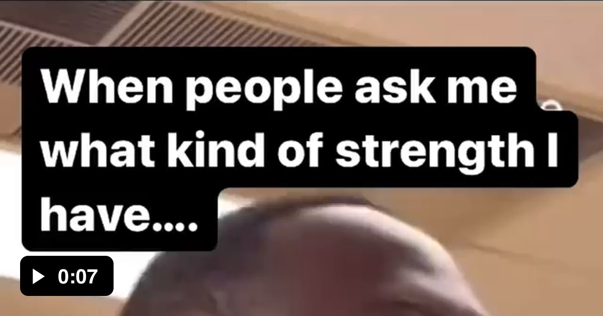 Sooper strength - 9GAG