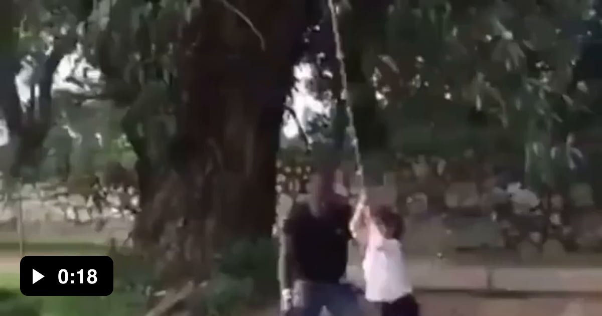 To swing over a mud pond - 9GAG