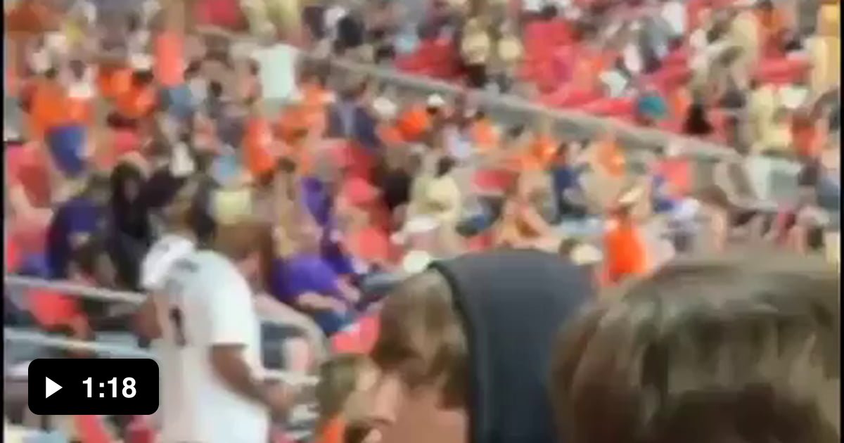 Clemson fan was pissed the kids came and sat there even though their ...