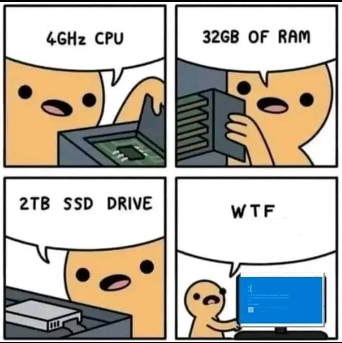 It only happens in Microsoft Windows - 9GAG