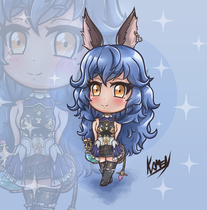 Chibi Ferry, from Granblue Fantasy! - 9GAG