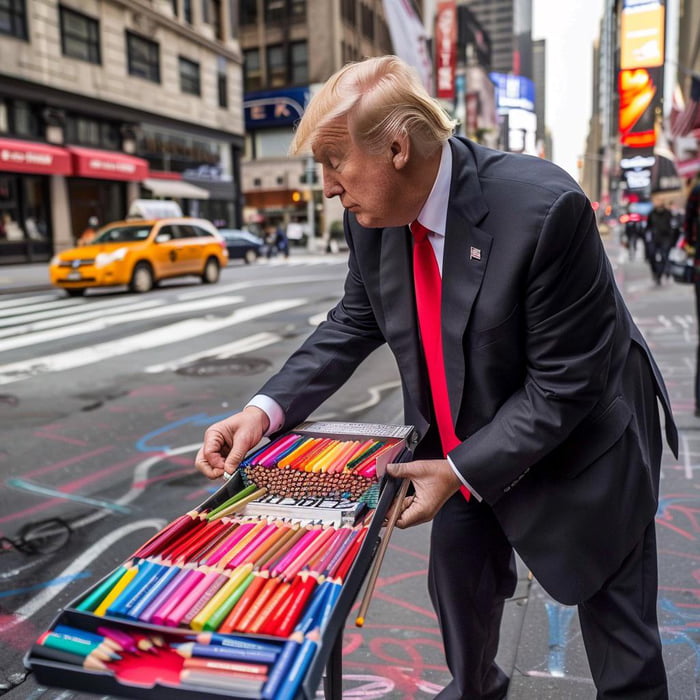He can’t legally sell a pencil on a New York street corner, but sure ...