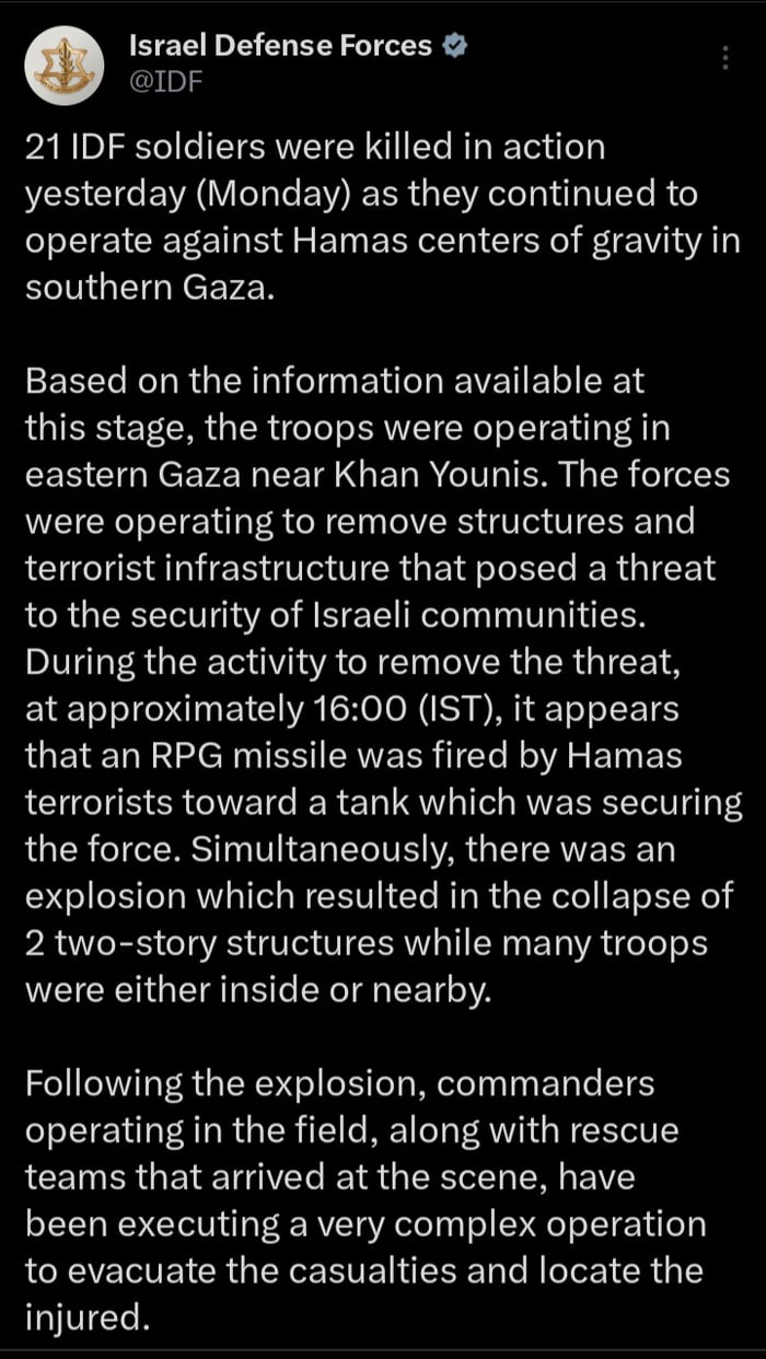 I thought IDF dissmanteled Hamas ! - 9GAG