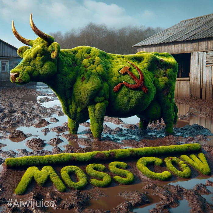Moss cow - 9GAG