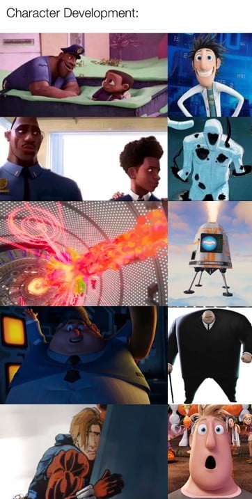 More Character Development - 9GAG