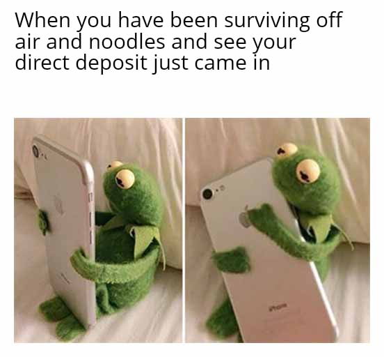 Relief for a few days until back to eating air - 9GAG