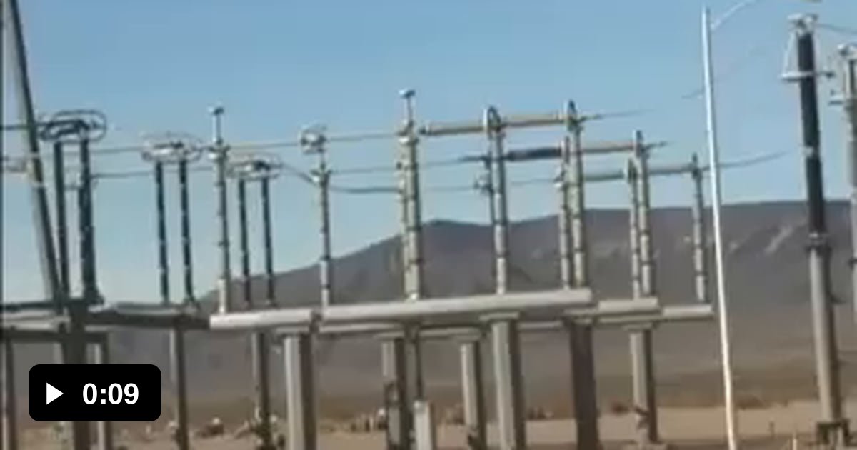 High-voltage disconnect-switch arcing - 9GAG