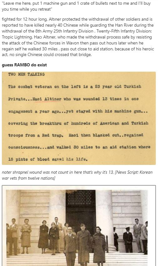 Turkish Rambo in Korea War - 9GAG