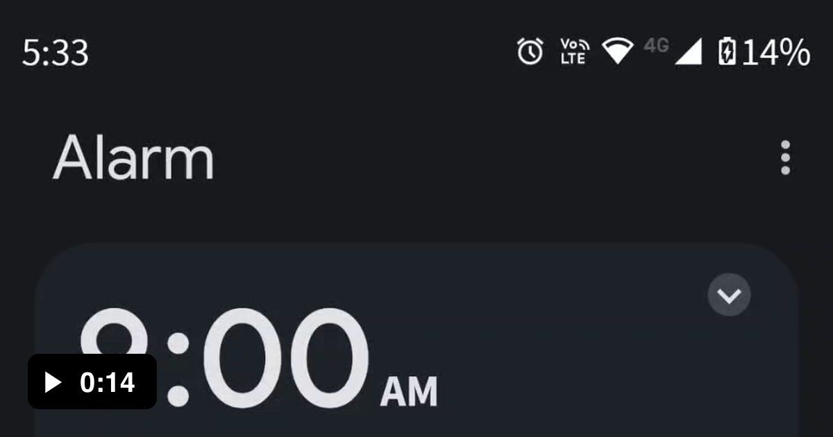 I really need to be ready early, it's a losing battle but I'll give it ...