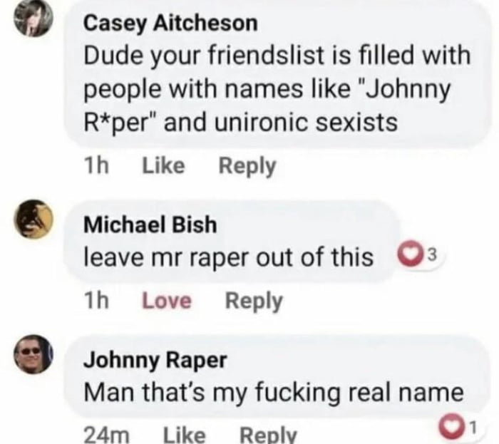 Johnny Raper, the misunderstood - 9GAG