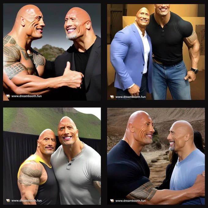 The Rock meets Dwayne Jonhson - 9GAG