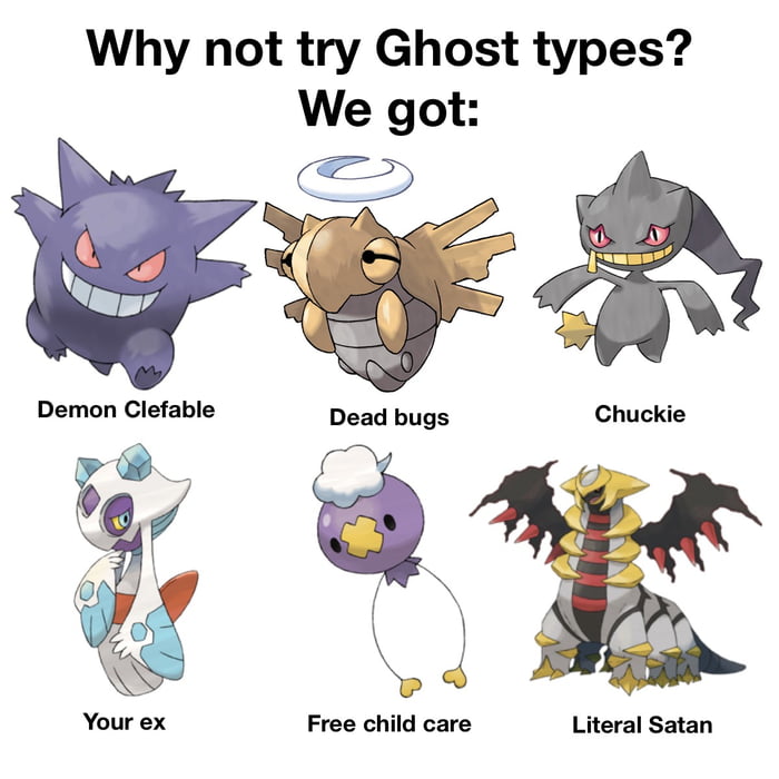 I made a meme of my favorite Pokémon type. - 9GAG