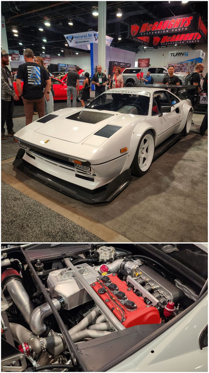 Honda K-Swapped Ferrari 308 - 9GAG
