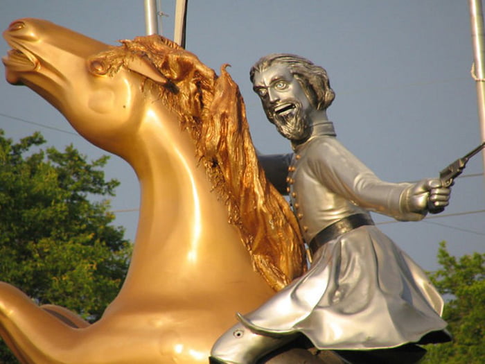 Beautifully Crafted Confederate Monument - 9GAG