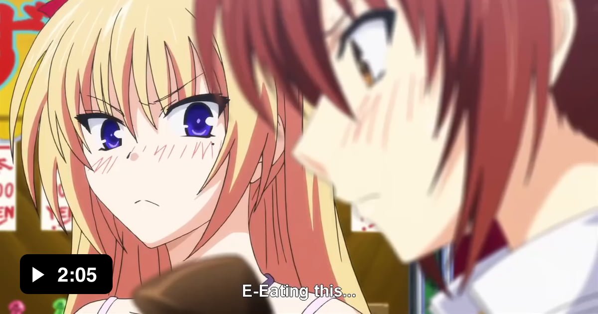 Oneesan teaches the harem how to eat mushroom candy (Sauce: Maji de Watashi ni Koi Shinasai ...