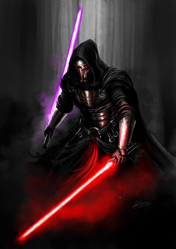 Darth Revan - Digital art/me, 2022 - 9GAG