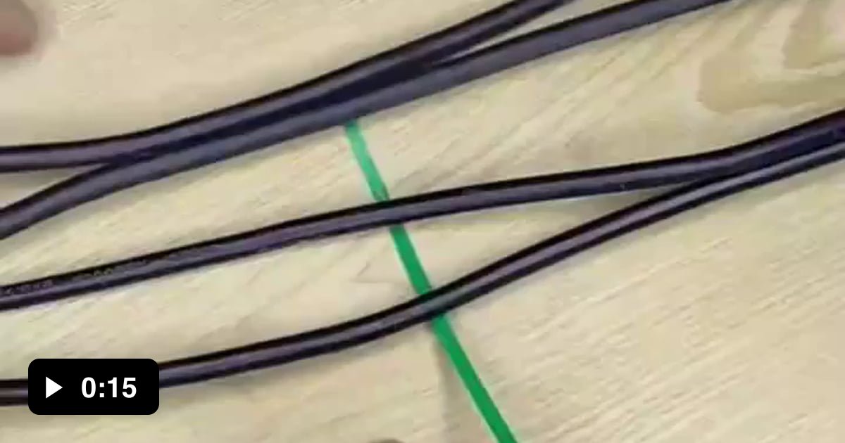 Organizing multiple cords with zip ties - 9GAG
