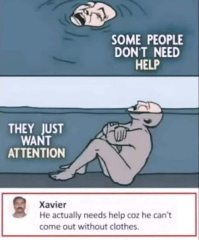 Xavier makes a solid point - 9GAG