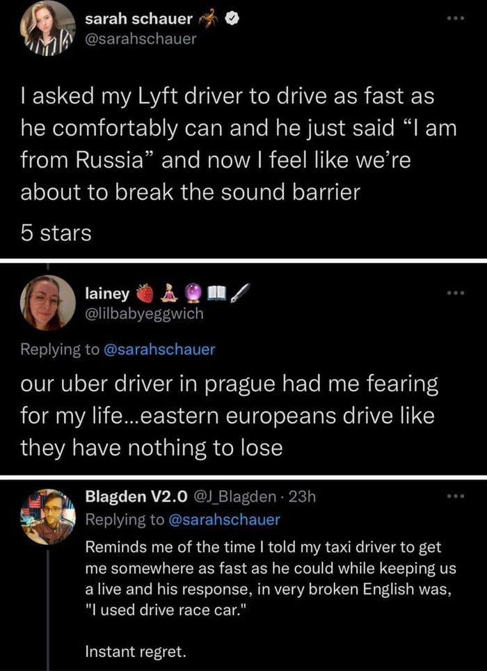 Drivers from Eastern Europe - 9GAG