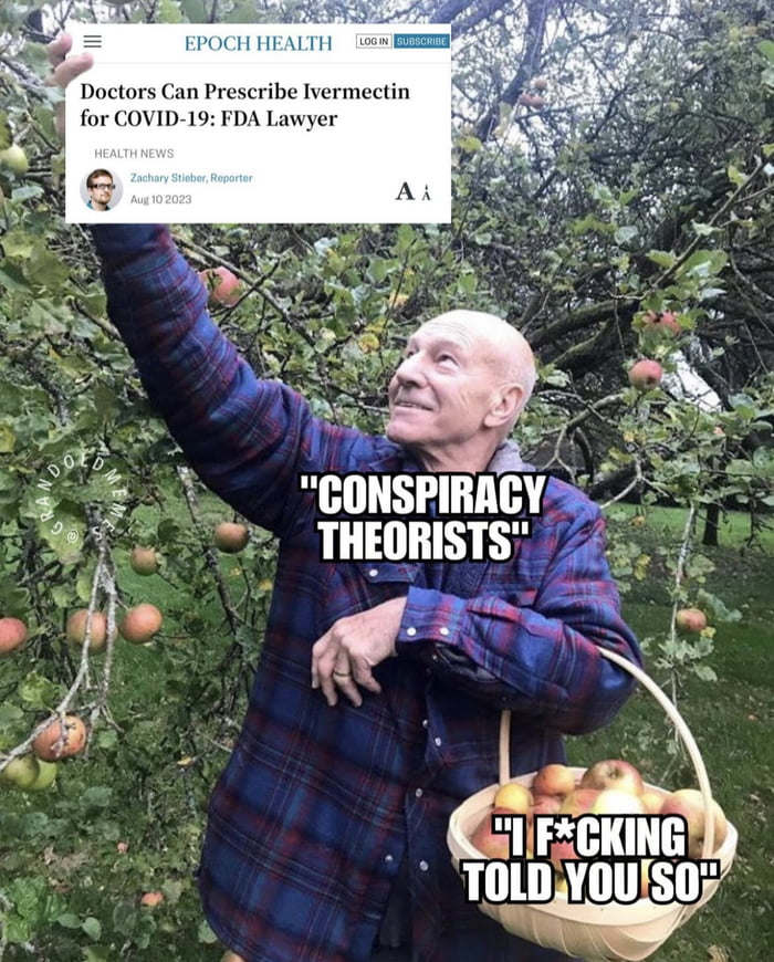 Remember when leftist NPCs called Ivermectin HoRsE DeWoRmEr? - 9GAG