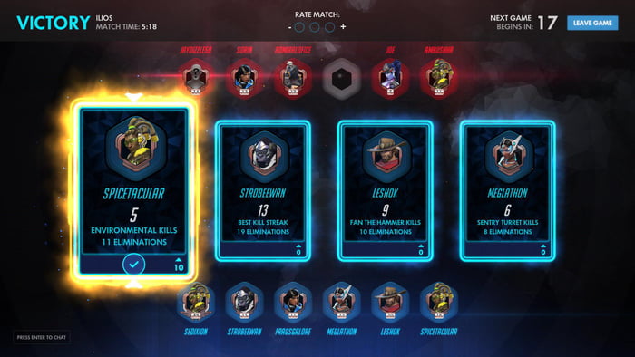 Why was the voting card system after matches removed for overwatch 2 ...