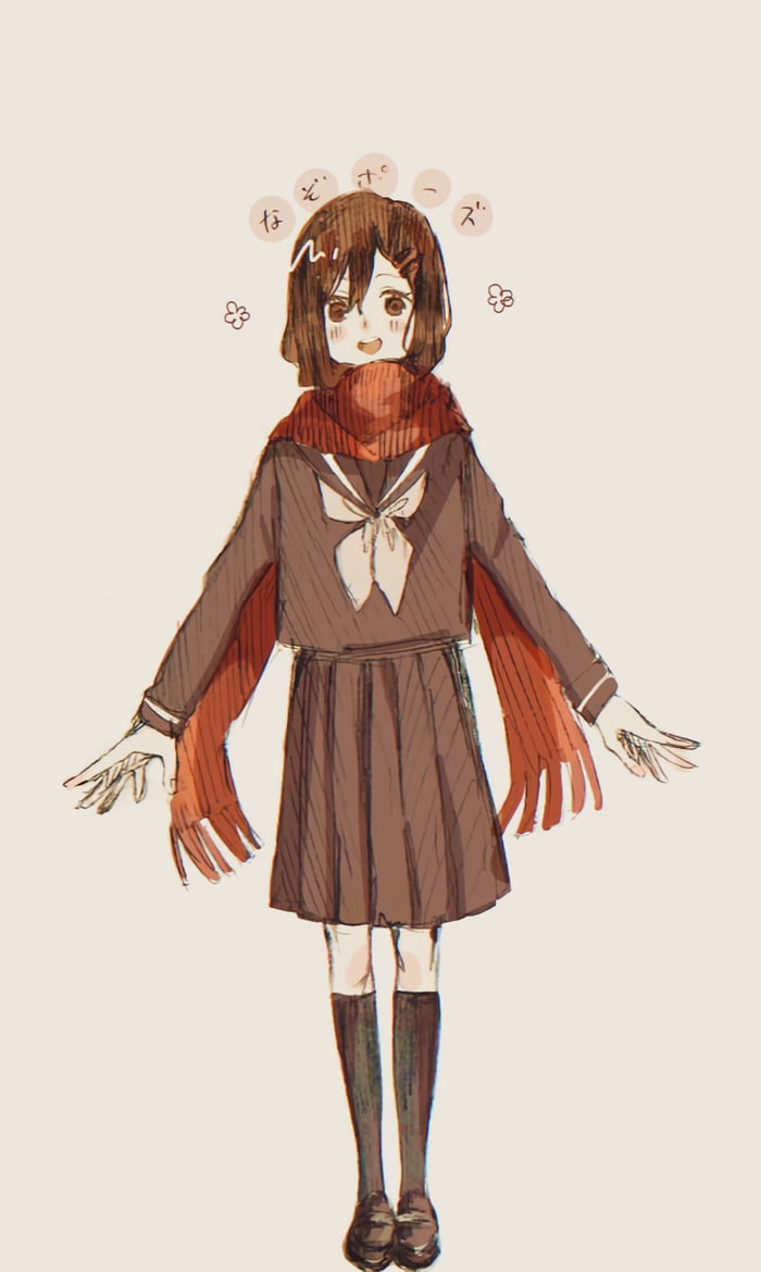 Tiwaz rune-posing Ayano (Kagerou Project) - 9GAG