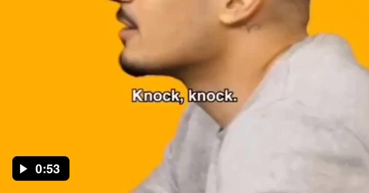 Knock knock - 9GAG