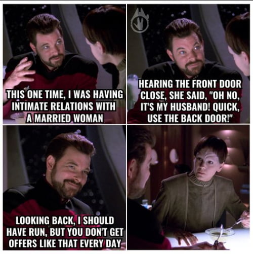 The Riker Maneuver - 9GAG