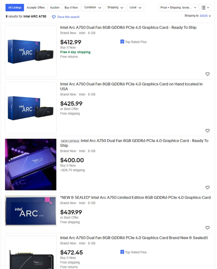 Look at these bozos scalping ARC GPUs - 9GAG