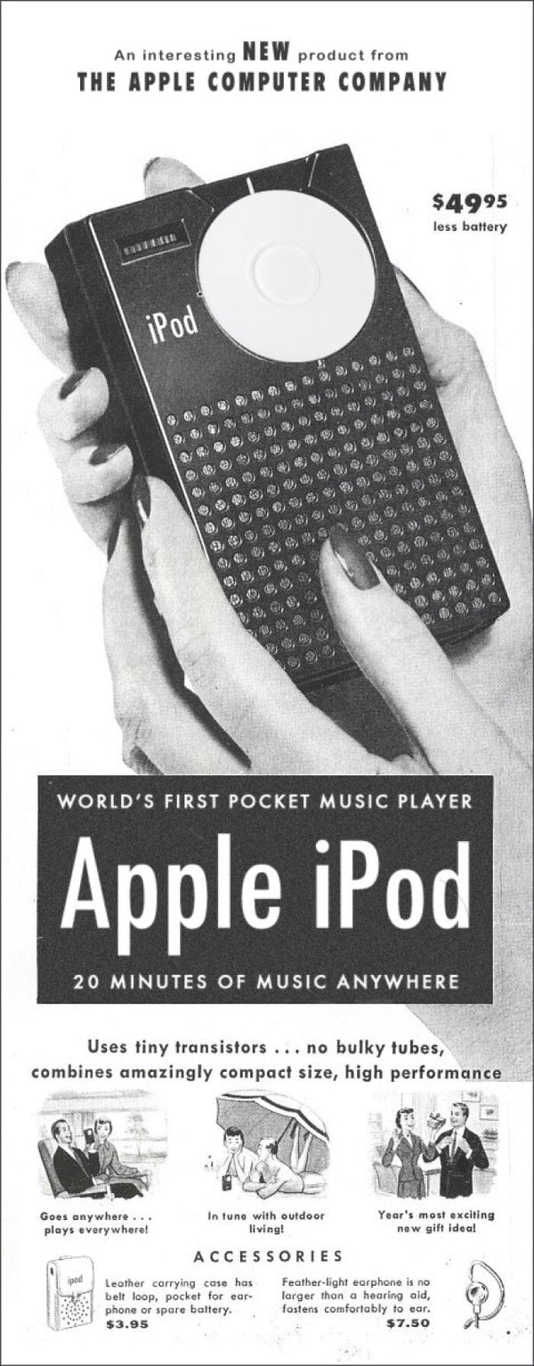 Old Apple ad from the 50's - 9GAG