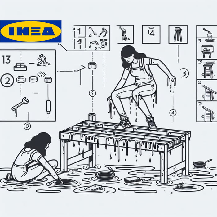 #Nonsensical_ikea_instructions @nonsensical_lifehacker - 9GAG