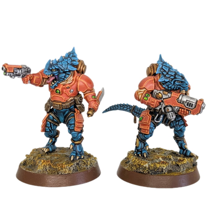That's two Saurus Warriors done - 9GAG