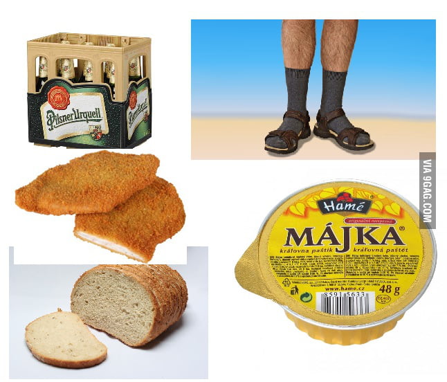 Czech tourist starter pack - 9GAG