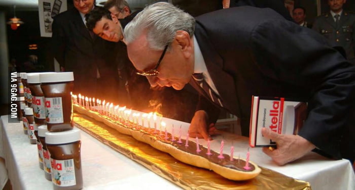 Sad day today. Michele Ferrero, the inventor of Nutella, died in ...