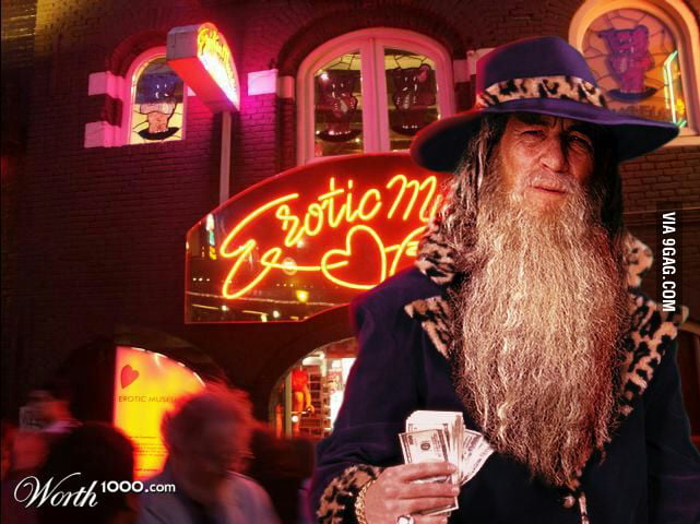 Searched pimp gandalf was not disappointed - 9GAG