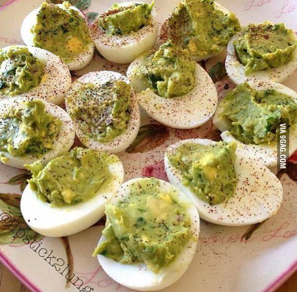 Deviled Guac Eggs - - 9GAG