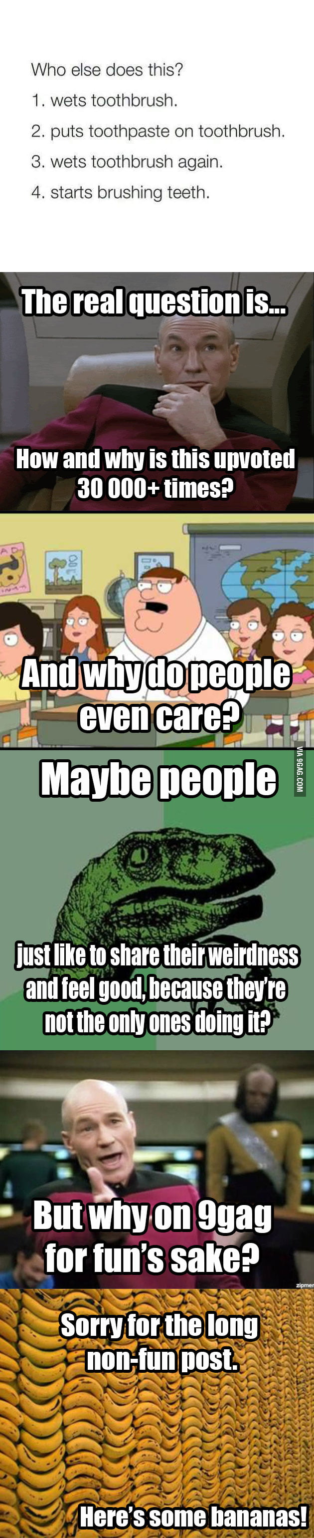 I often think what kind of people the 9gag community really are - 9GAG